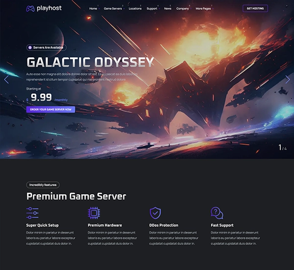 Landing Page – Neom Cloud