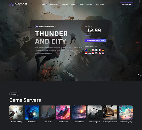 Landing Page – Neom Cloud