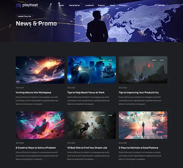 Landing Page – Neom Cloud