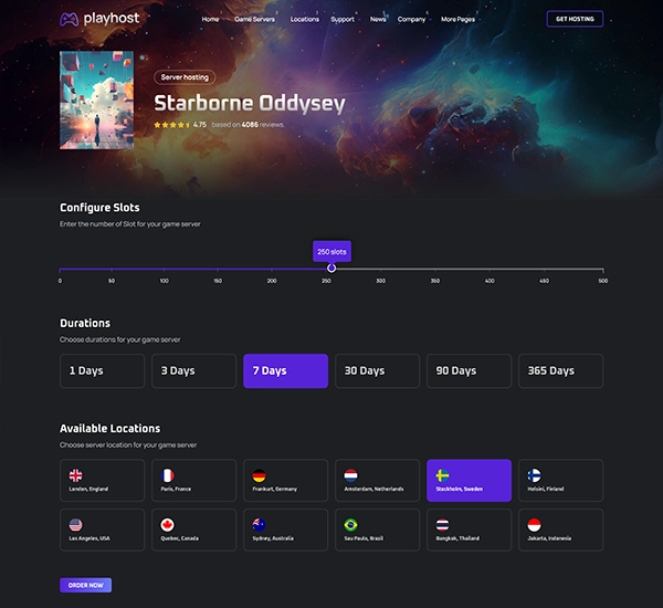 Landing Page – Neom Cloud