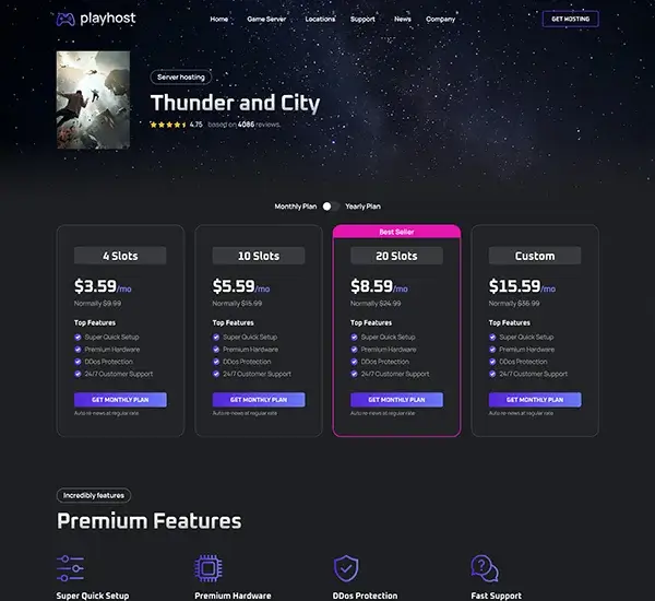 Landing Page – Neom Cloud