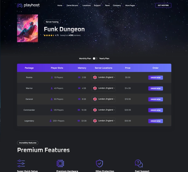 Landing Page – Neom Cloud